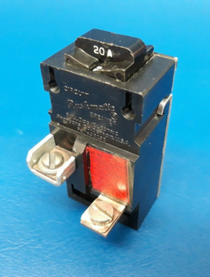20 Amp Pushmatic BULLDOG Single Pole Breaker 31120 P120 ITE Gould ...