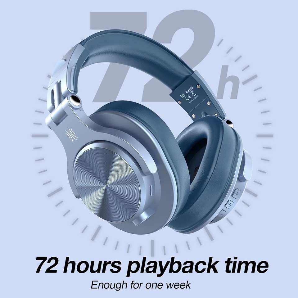 Genuine OneOdio A70 Bluetooth Over Ear Headphones Wireless/Wired 2in1 ...