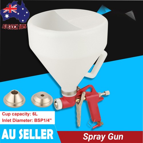6L Air Spray Gun Paint Drywall Painting Sprayer with 4/6/8mm Nozzles ...