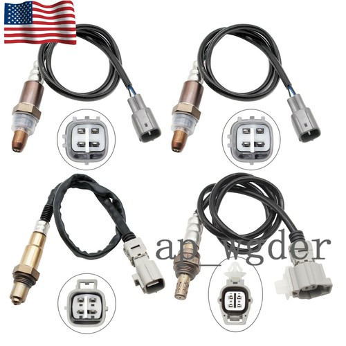 4PCS O2 Oxygen Sensors Upstream & Downstream Fits LEXUS RX350 2010 3.5 ...