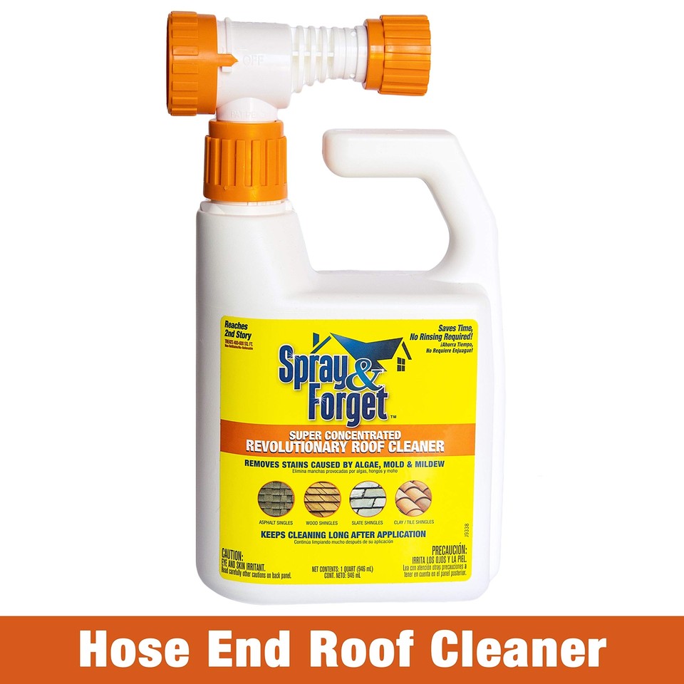 Super Concentrated Roof Cleaner – Spray & Forget for a Cleaner Roof | eBay