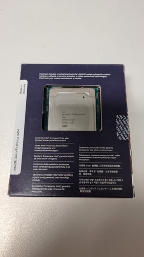 Intel Xeon Bronze 3204 6 Core 1.9GHz LGA 3647 | eBay