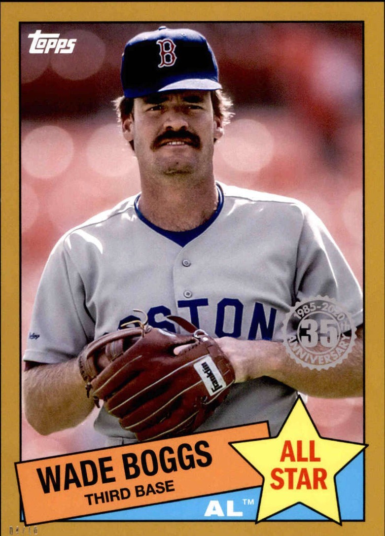 2020 Topps - 1985 Topps Baseball All-Stars Wade Boggs #85AS-21 Red /10 for sale online | eBay