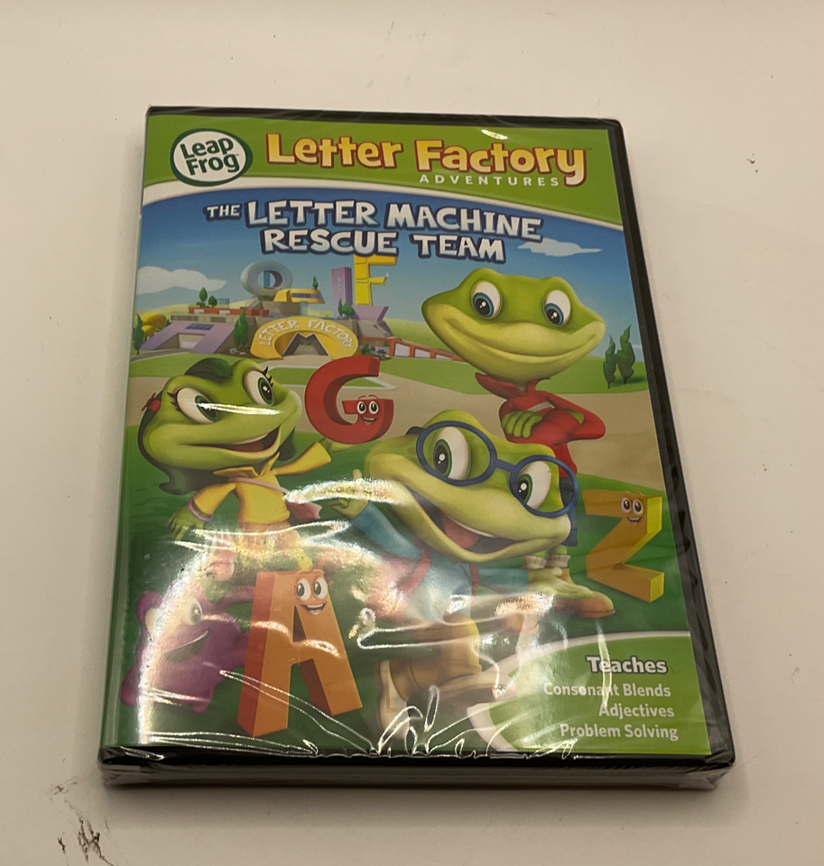 LEAP FROG SEALED EDUCATIONAL DVDS - 5 DVD'S MATH & READING KIDS ...