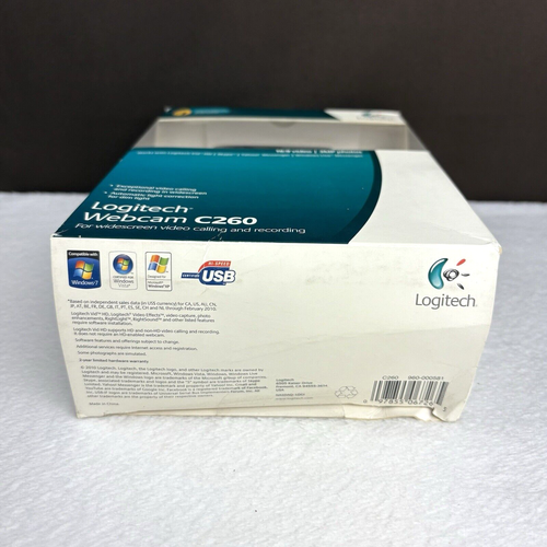 Logitech C260 Web Cam for sale online | eBay