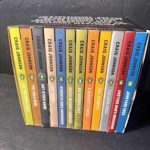12 Longmire Mystery Series Books by Craig Johnson Paperback Complete ...