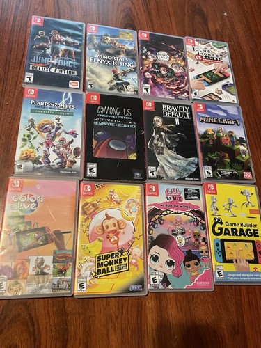 12 Nintendo switch cases * No Games* | eBay
