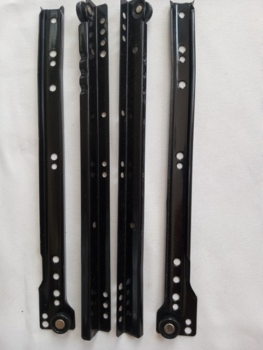 2/pair-Richelieu Euro Slide 12" Side Mount Drawer Slides Black (Lift ...