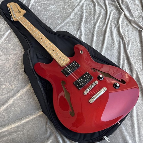 Squier Starcaster Semi-Acoustic Guitar 2022 Model w/ Soft Case - Very ...