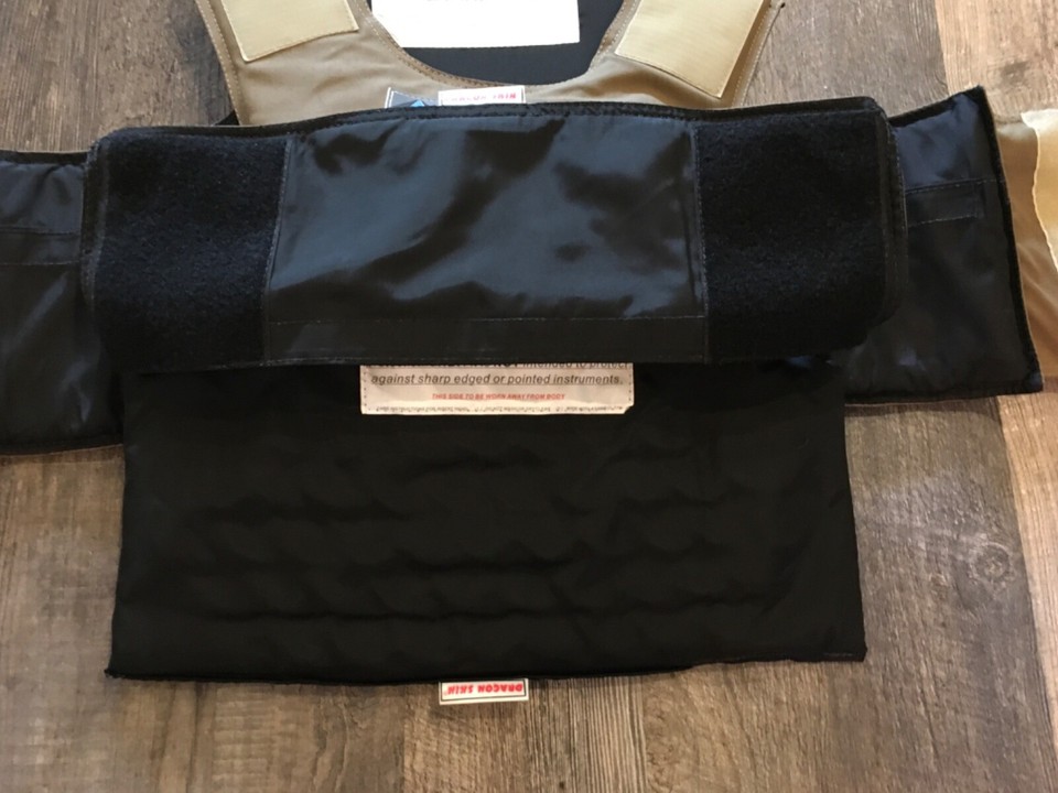 CERAMIC DISCS from PINNACLE ARMOR DRAGON SKIN Level 3 Vest Body Armor ...