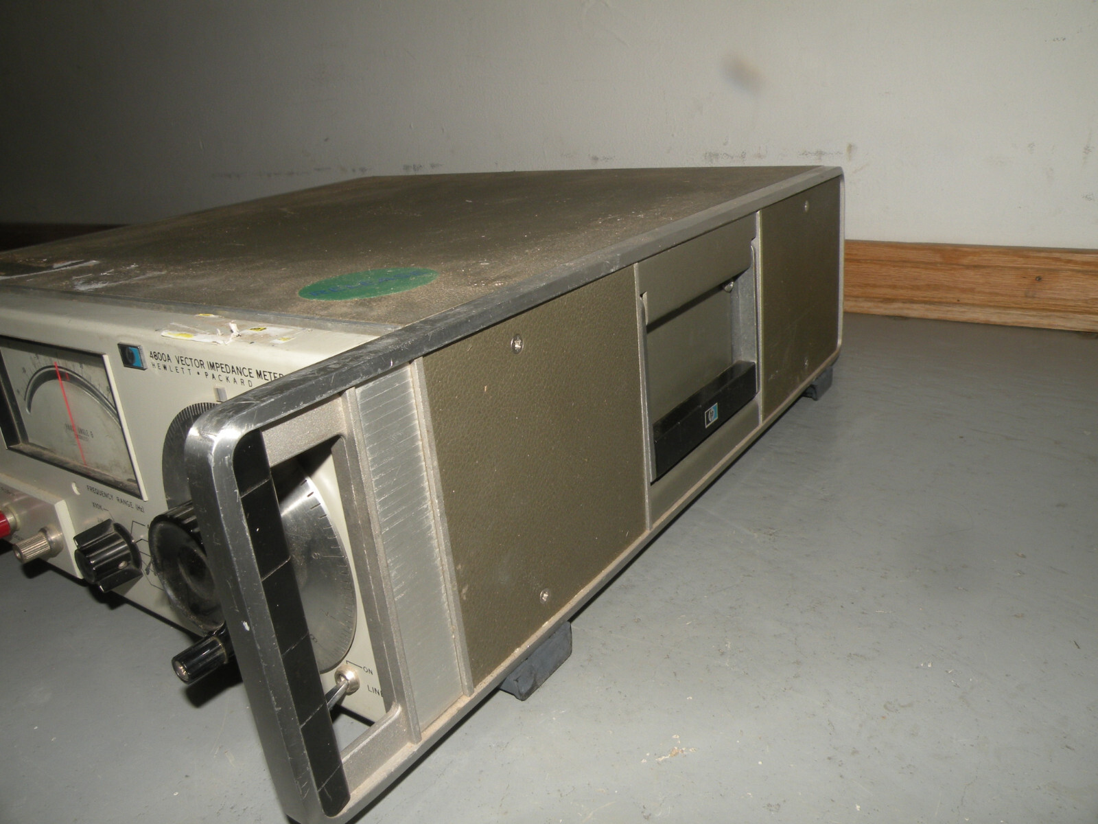 HP 4800A Vector Impedance Meter w/ 4801A Direct Measurement Plug-In | eBay