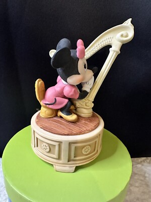 Vintage Disney Minnie Mouse Music Box “When You Wish Upon A Star ...