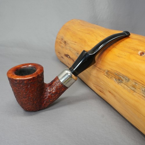 Savinelli Dry System Rusticated Bent Dublin Estate Briar Tobacco Pipe ...
