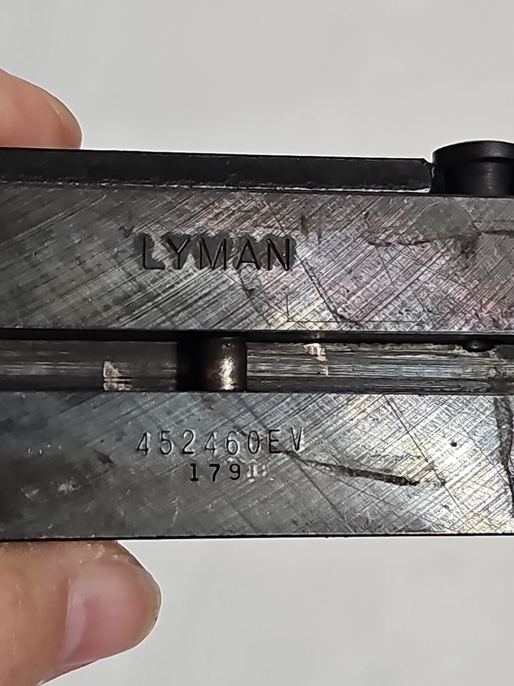 Lyman 4-Cavity .45 Caliber Bullet SWC Mould, 200 Gr #2670460, 452460 ...