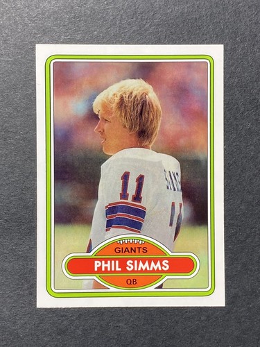 2012 Topps Rookie Reprint #225 Phil Simms New York Giants Football Card ...