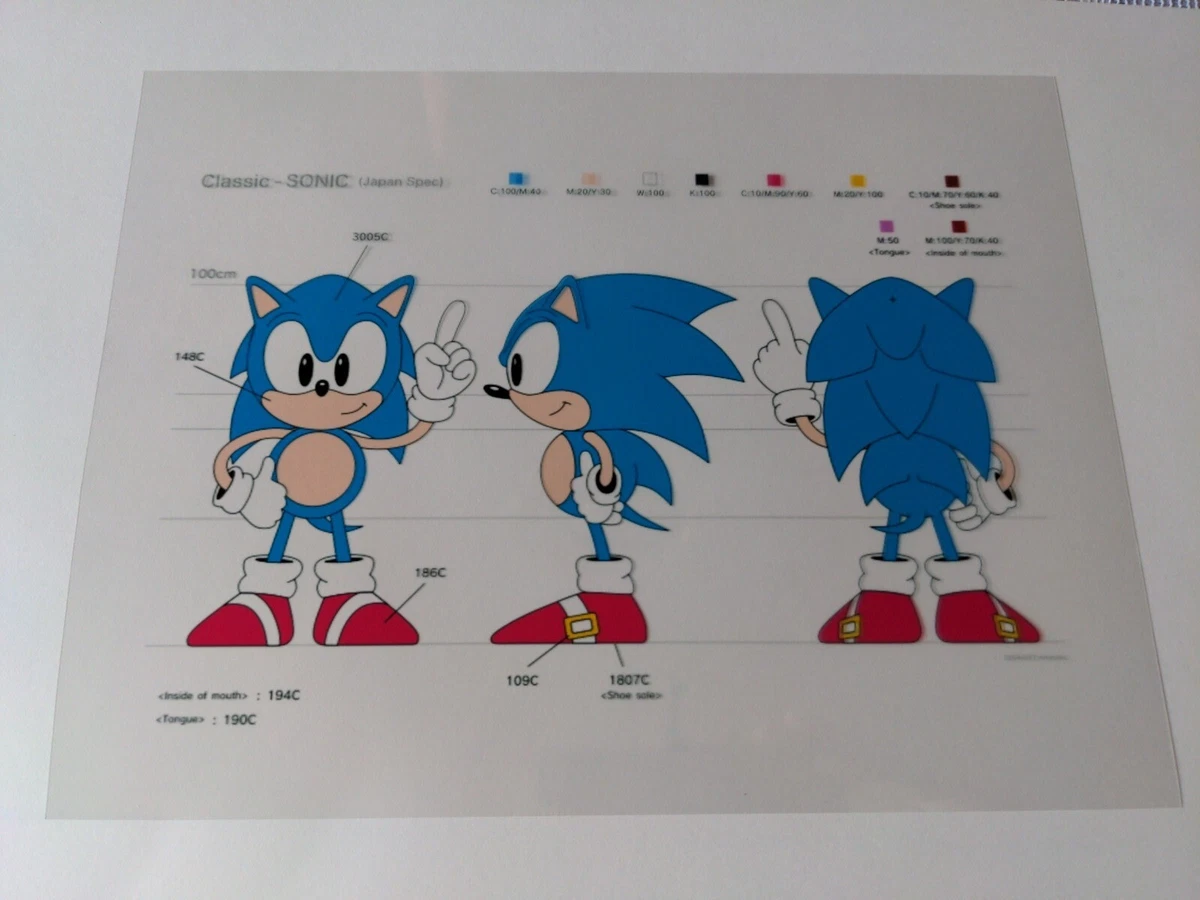 Sonic Original Concept Art