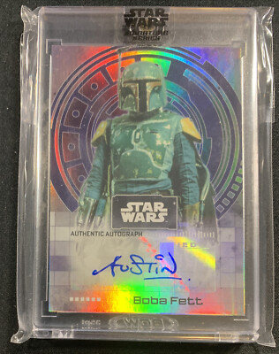 Mark Austin BOBA FETT 2022 Star Wars Signature Series Auto Sealed ...