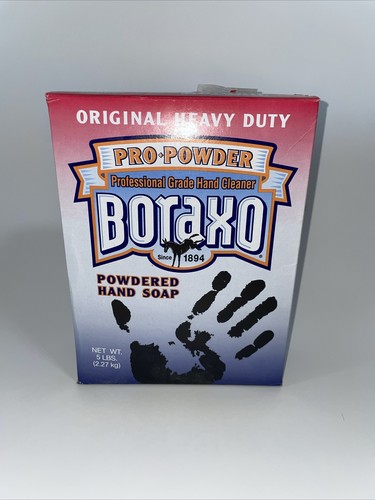 Boraxo Powdered Hand Soap Original Heavy Duty Professional Powder 5 LBS ...