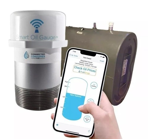 Connected Consumer Fuel Smart Oil Gauge WiFi Heating Tank Smart ...