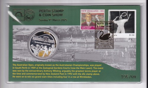 AUSTRALIAN PNC: 2025 $1 1oz COIN PERTH STAMP & COIN SHOW 9th March Day ...