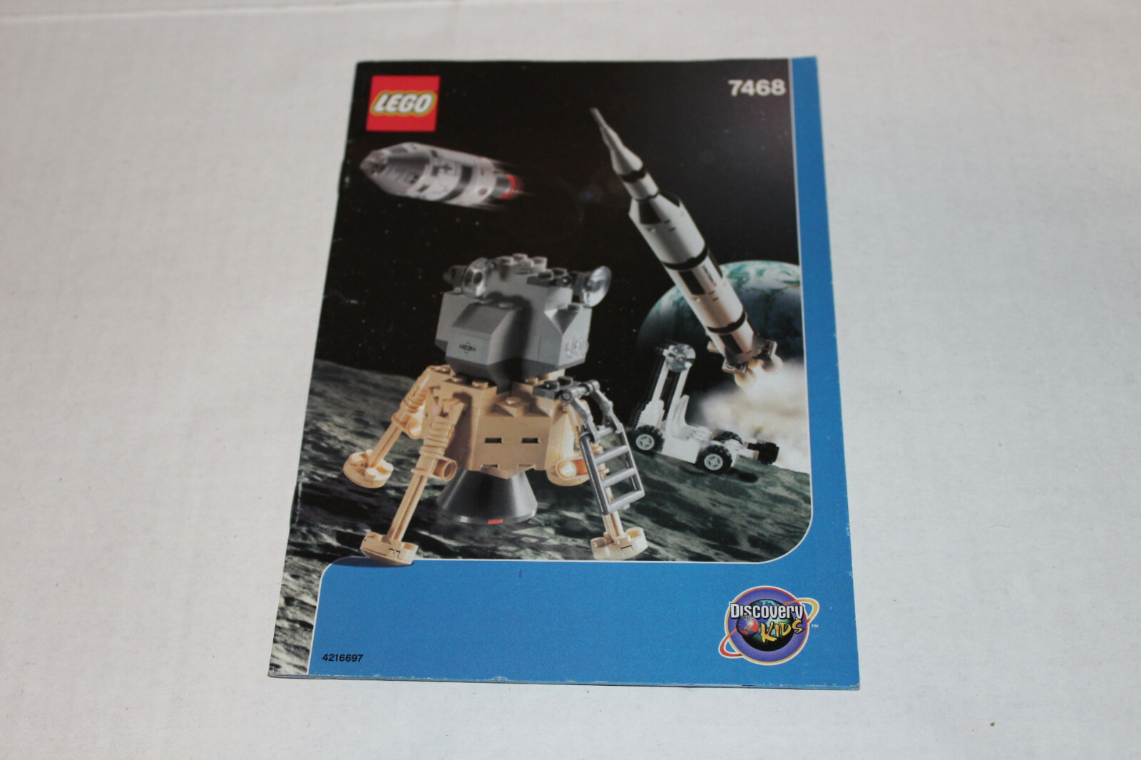 Lego Discovery Saturn V Moon Mission 7468 - instructions only | eBay