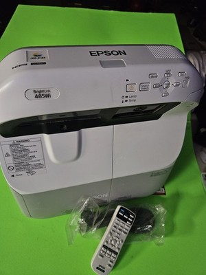SEWING EPSON BRIGHTLINK 485WI 3LCD PROJECTOR HAS NEW LAMP #BLACK FRIDAY ...