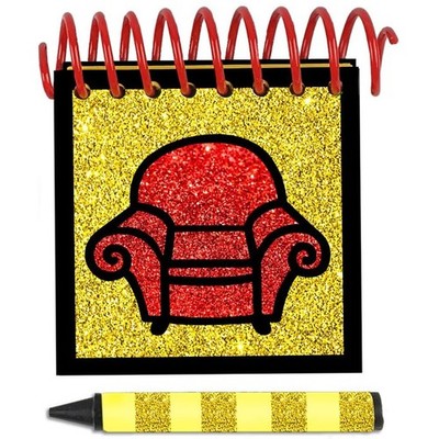 Steve Red/Yellow Sparkle Handy Dandy Notebook (Limited Edition) | eBay