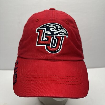 Liberty University Flames Hat Cap Strap Back Mens Adjustable Red LU ...