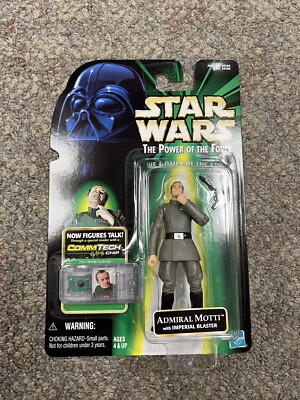 + Hasbro 1998 Star Wars The Power of the Force Admiral Motti Action ...