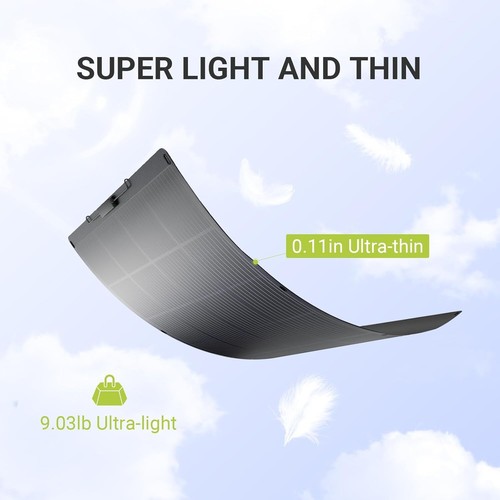 ALLPOWERS 200W 400W 800W Flexible Efficiency Mono Solar Panel Camping ...