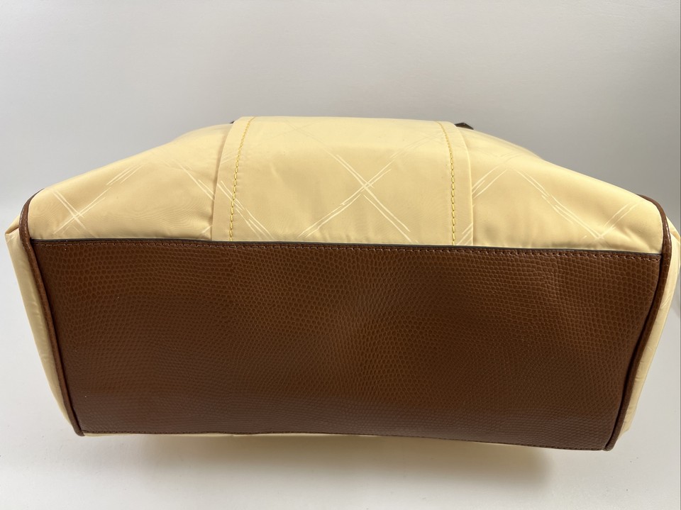 NWT Vera Bradley Yellow Preppy Poly Marlo Satchel Hand Bag Purse MSRP ...