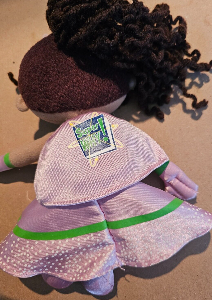 SUPER WHY 8" Plush PRINCESS Pea PRESTO Soft Doll TOY | eBay