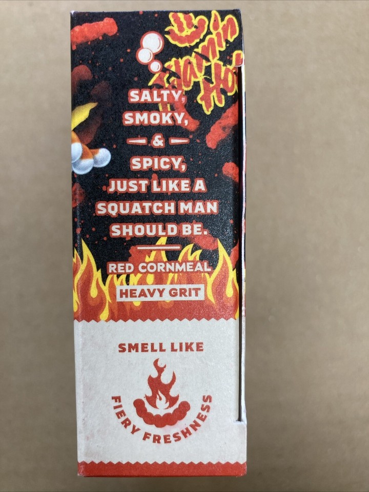 Dr. Squatch Limited Edition FLAMIN’ HOT BRICC Natural Soap Bar Cheetos ...