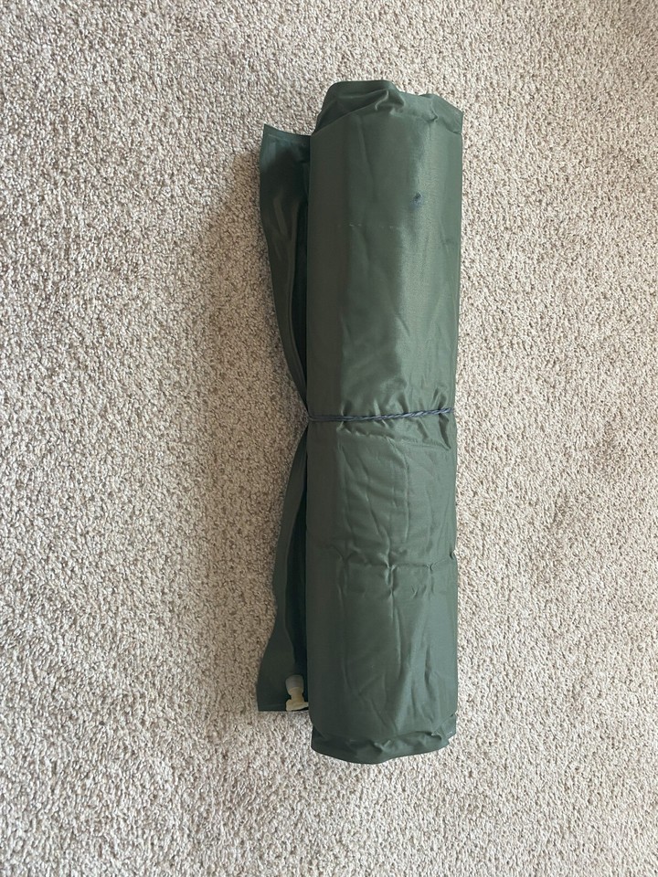 US Military Self-Inflating Sleeping Pad Mat Vinyl Technology Forest ...