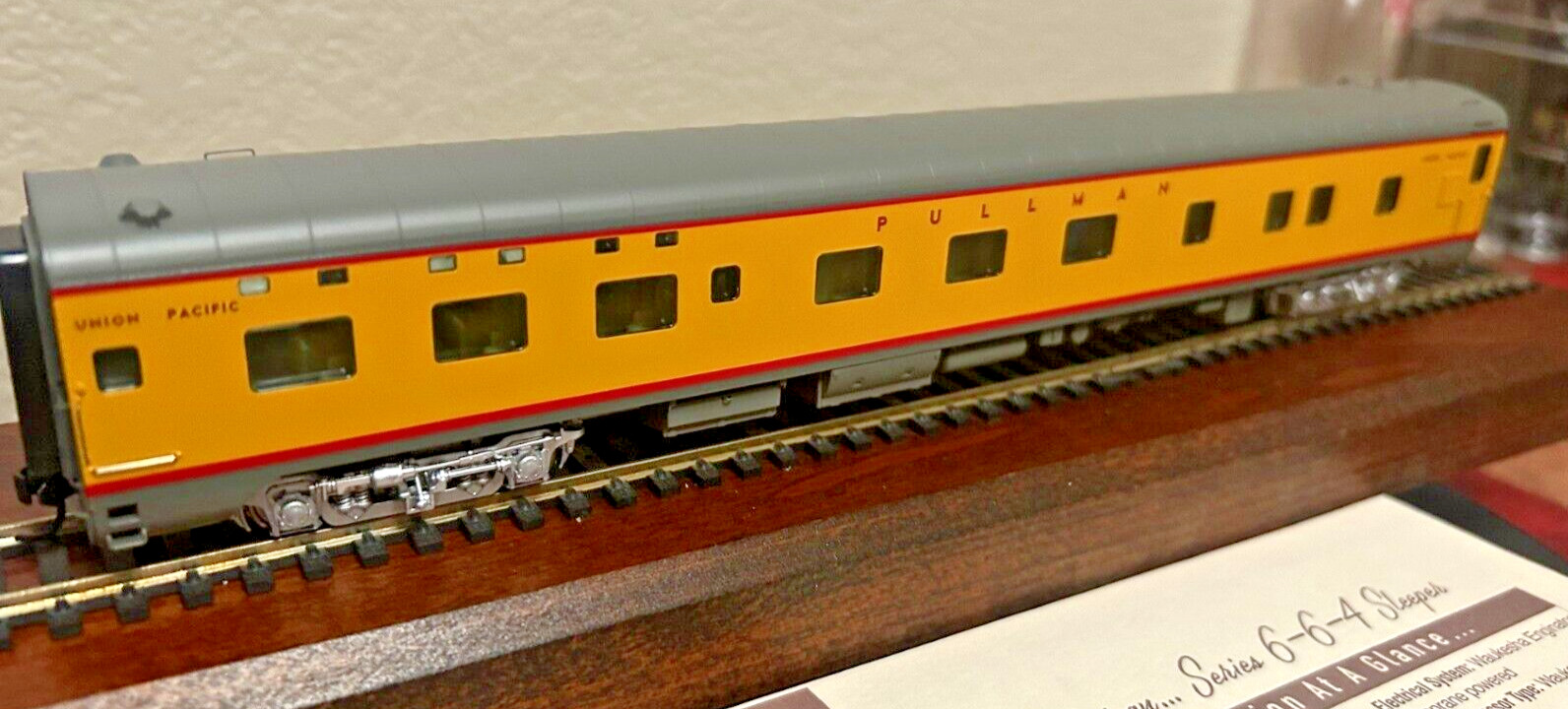 PS 6-6-4 PULLMAN SLEEPER - UNION PACIFIC "CITY"- HO 比例 - 室内全新 RTR OOP- International Society of ...