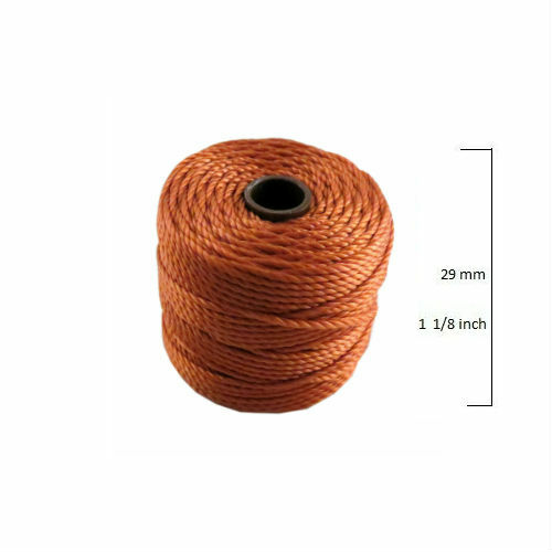 S-Lon Superlon TEX 400 Heavy Macrame Twist Nylon Beading Crafting Cord ...