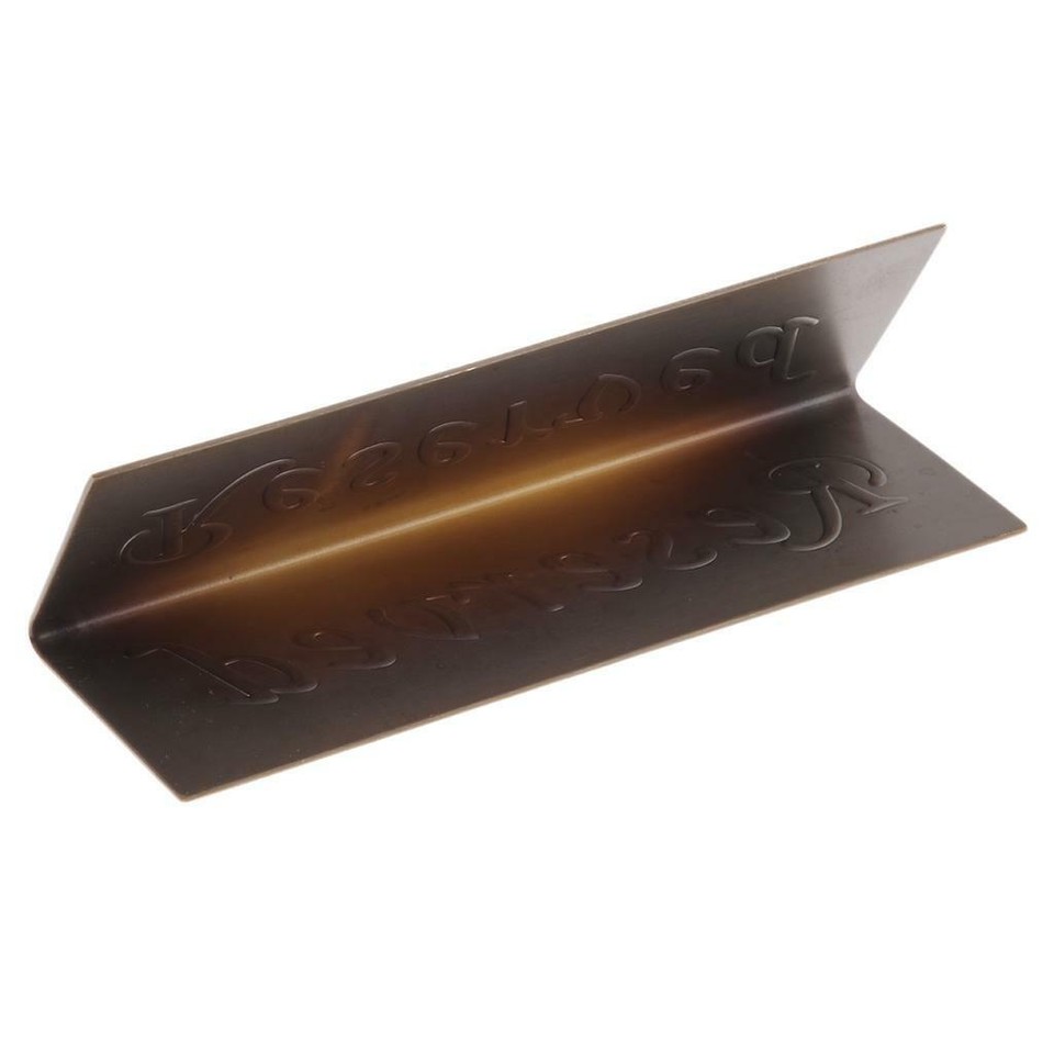 Stainless Steel Reserved Table Sign Card Metal Wedding Bar Tabletop ...