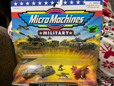 Military Micro Machines 1998 #17 WORLD WAR I WWI FOKKER CHAR B1 RENAULT ...
