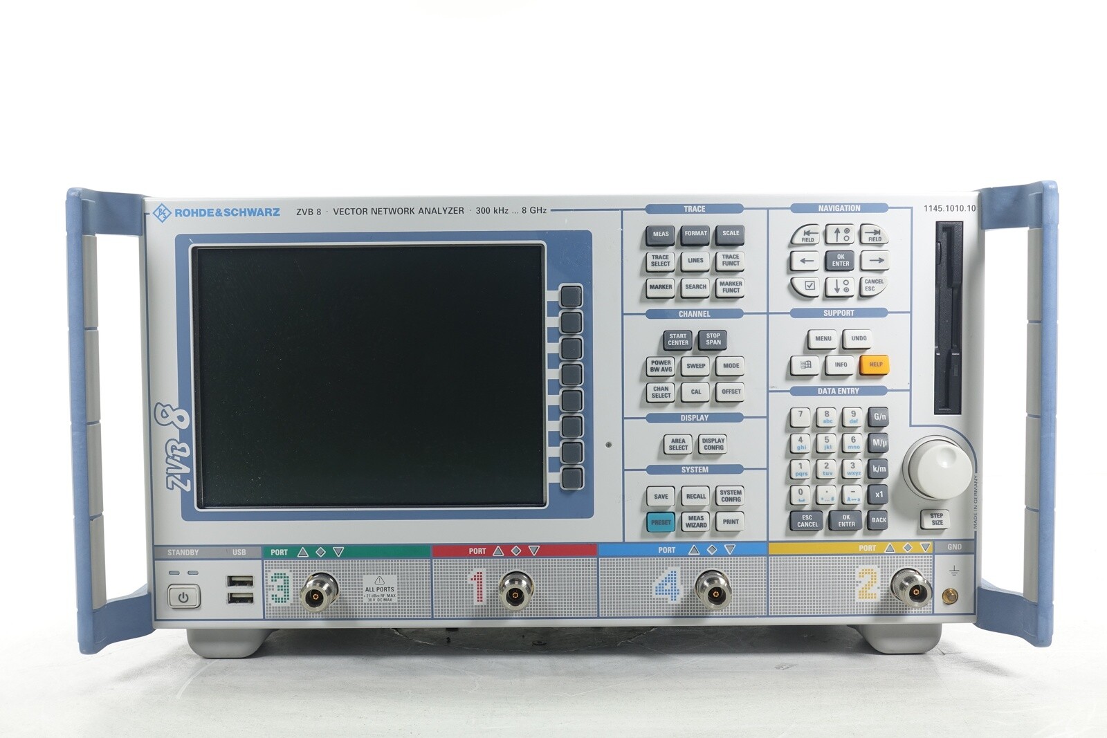 Rohde & Schwarz ZVB8 Vector Network Analyzer 2 Ports 300 kHz to 8 GHz ...