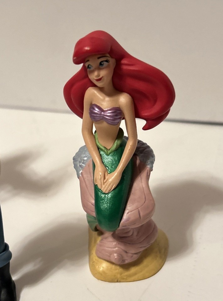 The Little Mermaid Ariel Playset Figure Cake Topper PVC Eric King ...