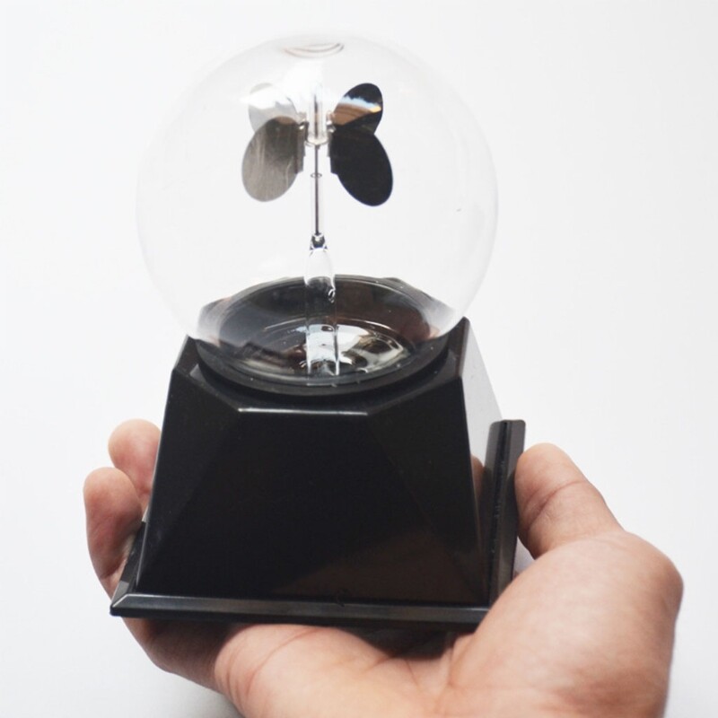 Crookes Spinning Vanes Solar Power Radiometer Glass Windmill Home Desk ...