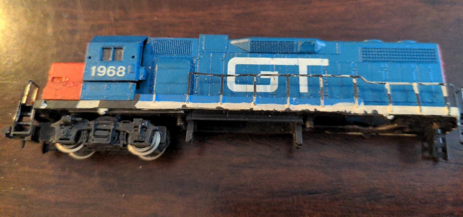 N Scale Grand Trunk Western Locomotive #1968 For parts or repair | eBay