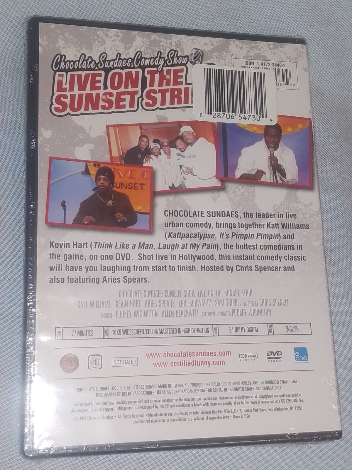 Chocolate Sundaes Presents: Live on Sunset Strip (DVD, 2010) for sale ...