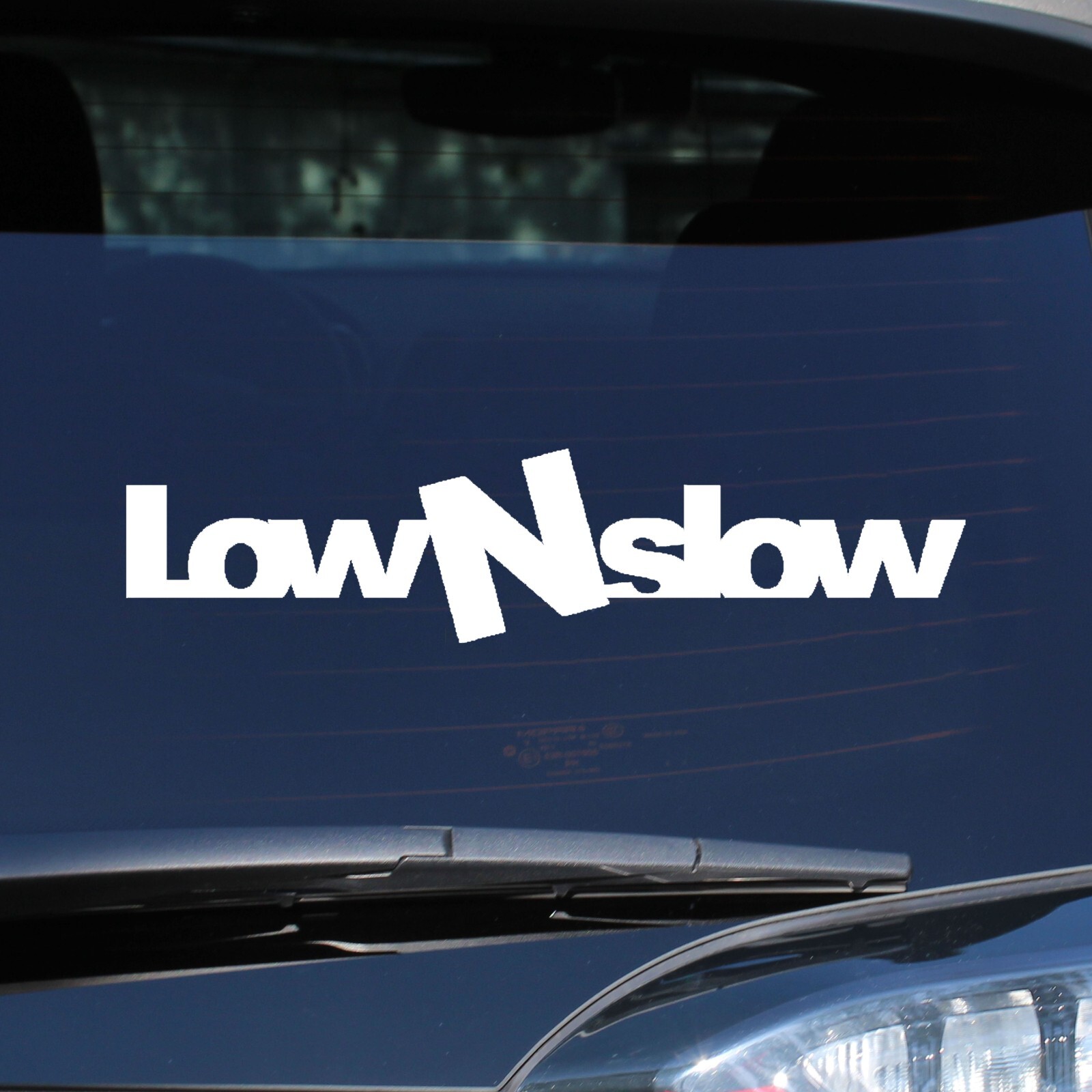 Low N Slow Sticker - 2 Pack of LowNslow Decals - Select Color And Size ...
