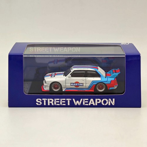 Street Weapon 1/64 BMW M3 E30 Live Offend LTO Martini Alloy Model Car ...