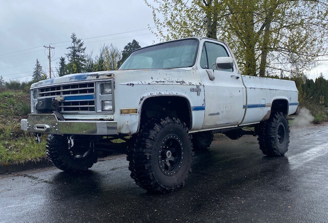 'GOAT' Winch bumper Polished Stainless 73-80 Chevy GMC K5 K30 K20 Chevy ...