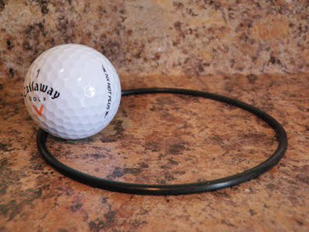 PERFECT PUTTING RINGS-SEE VIDEO-Golf Putter Training Aid Practice ...