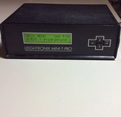 Leightronix Mini-T-Pro Video Switcher Schedule Programmer | eBay