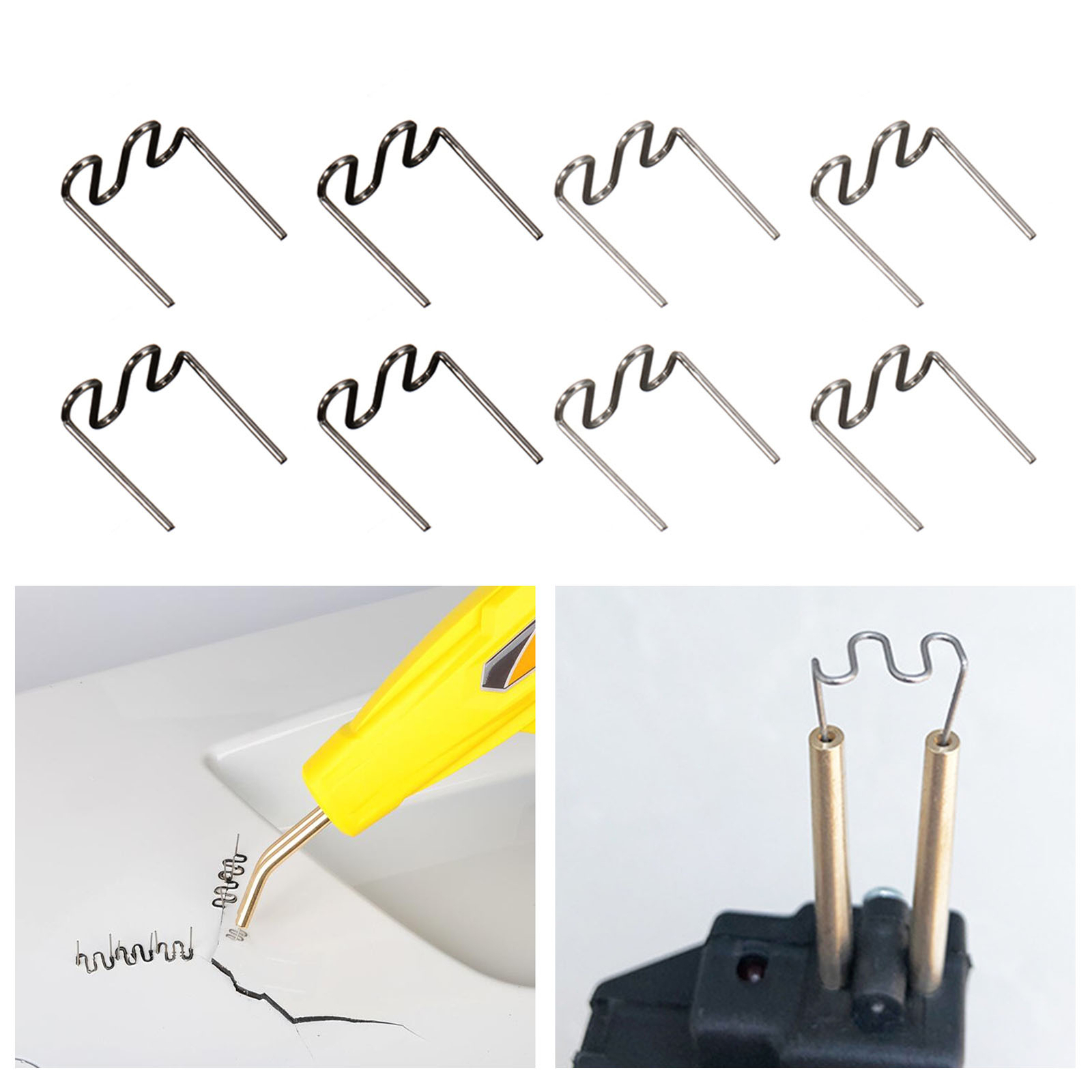 500pcs Machine Welding Hot Stapler Pre Cut Waves Staple W7Y1 | eBay