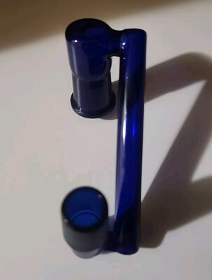 Blue Drop Down 18mm Male to 18mm Female Side Extender Glass Adapter | eBay